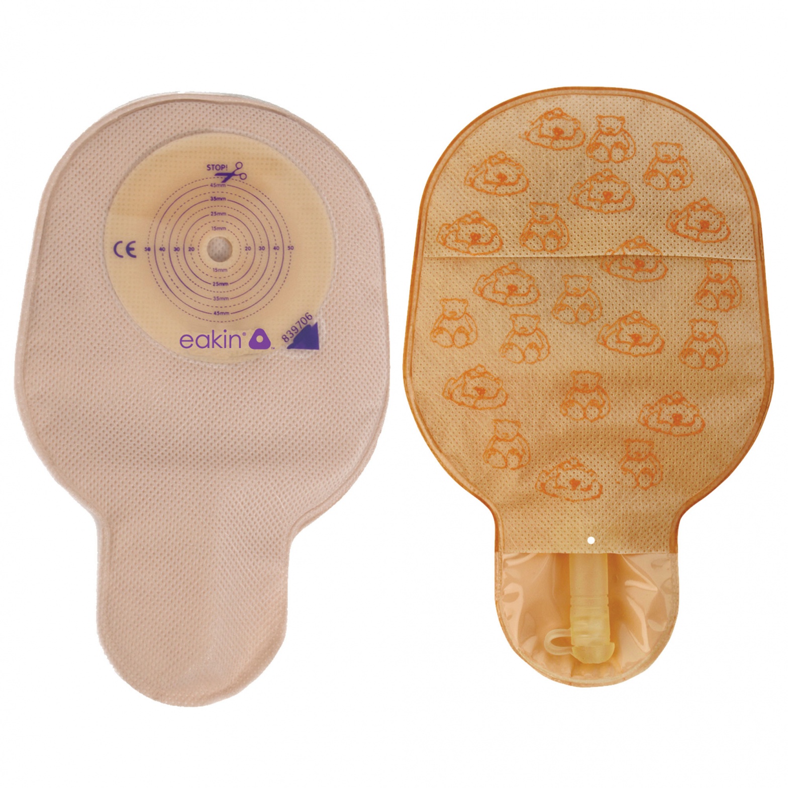 eakin® Pelican Paediatric Urostomy - Flat | Omnigon Care Solutions